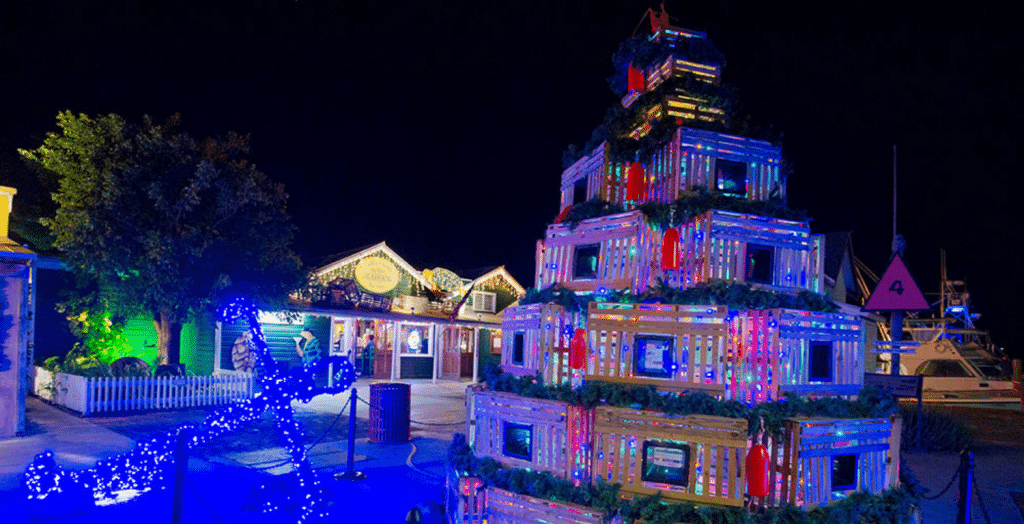 Bight Before Christmas Lighting of The Bight: Key West Harbor Walk of ...